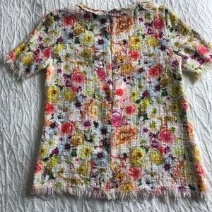 MSGM | Tops | Msgm Nwot Floral Top | Poshmark
